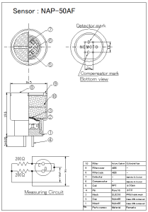 NAP-50AF - 根本特殊化学≫ガスセンサ
